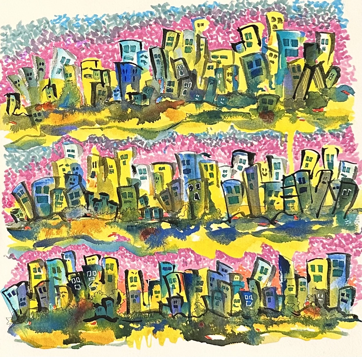 Cityscapes – sarah.connell. campbell.art